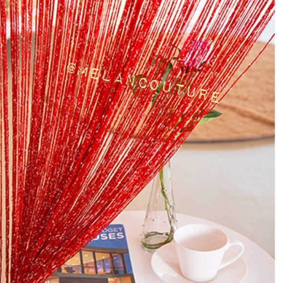 Accents | Door String Curtain Ribbon Thread Fringe | Poshmark